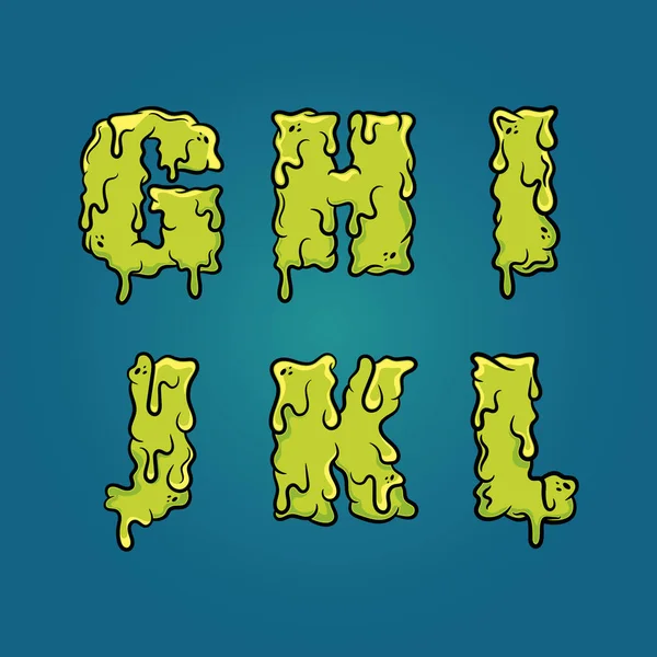 Melting letters Vector Art Stock Images | Depositphotos