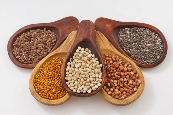 Millets form a group of several cereal crops with small seed Stock ...