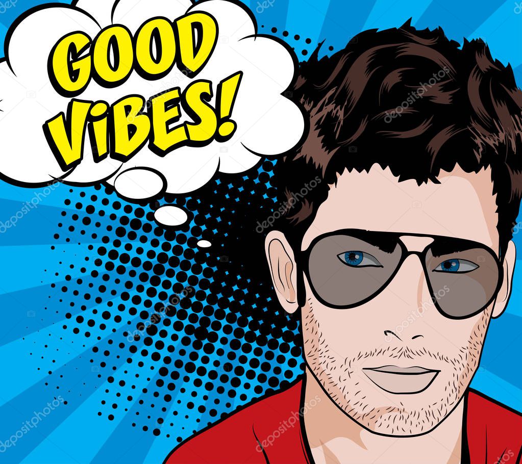 Pop art man Stock Vector Image by ©Gal_Amar #129186634