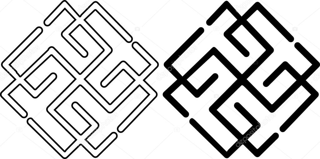 Slavic symbol of the sun Stock Vector by ©Danler 125097614