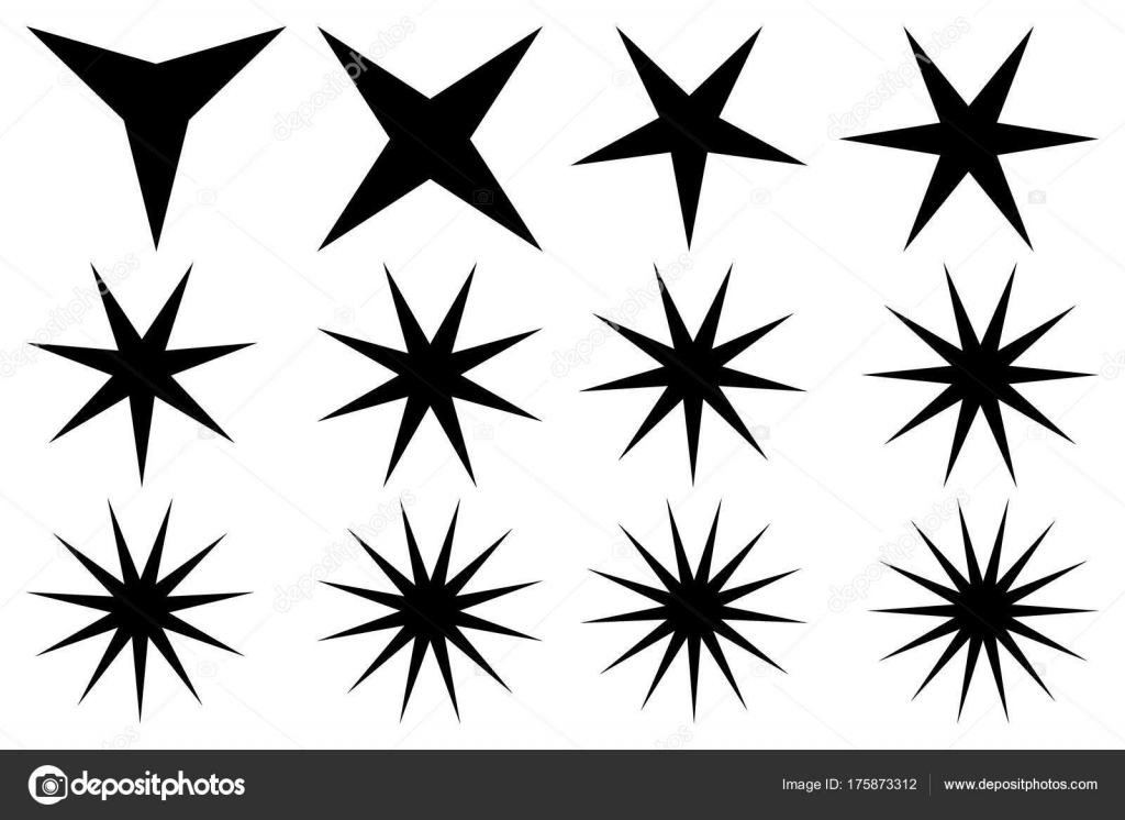 Star - vector set Stock Vector Image by ©Danler #175873312