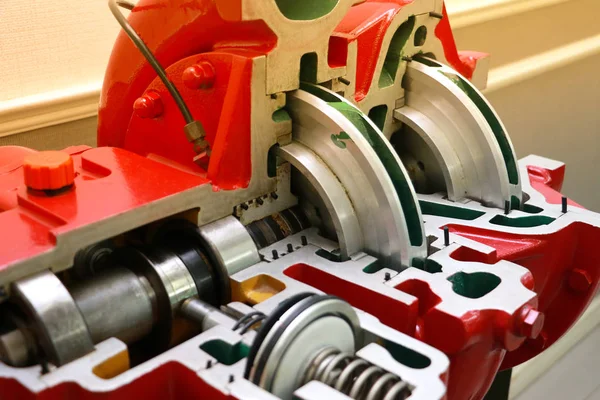 Engine pump water exploded view of firefighting machine hydraulics tool ...