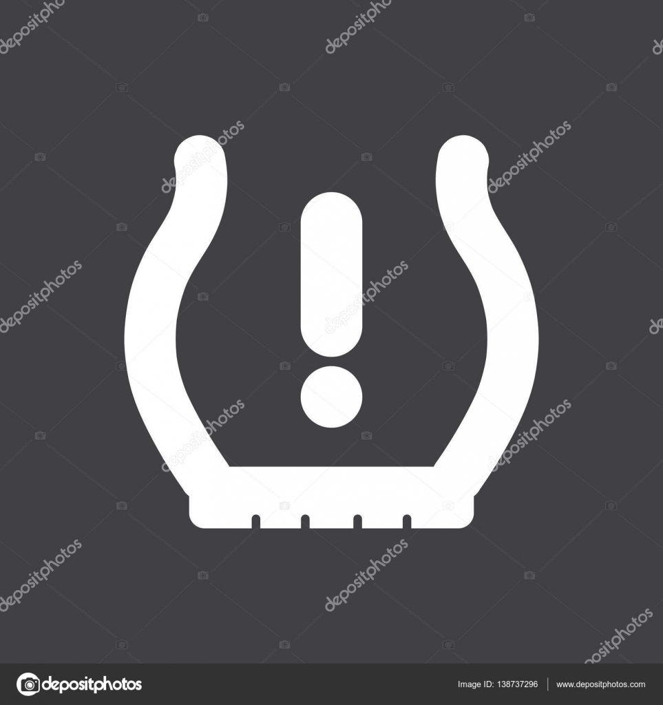 Low tire pressure warning indicator Stock Vector by ©parkheta.gmail.com ...