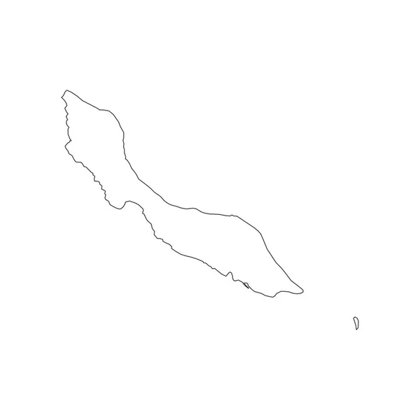Curacao map Vector Art Stock Images | Depositphotos