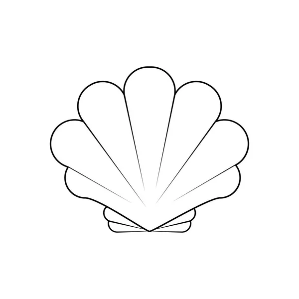 Seashell - Cartoon Vector Illustration — Stock Vector © baavli #29940609