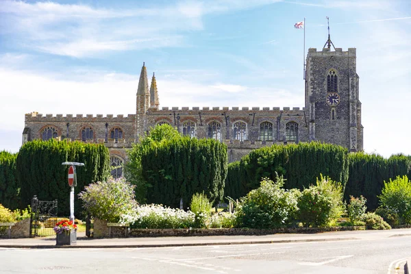 St Peter and St Pauls Church, Clare in Suffolk, UK, was built 13-15 ...