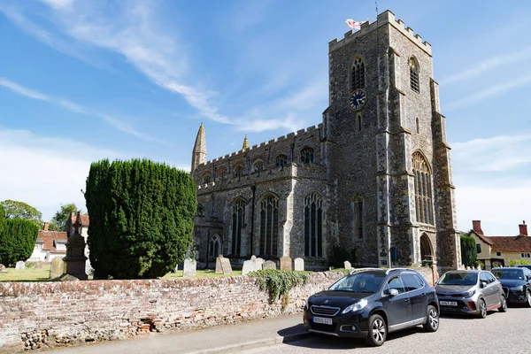 St Peter and St Pauls Church, Clare in Suffolk, UK, was built 13-15 ...