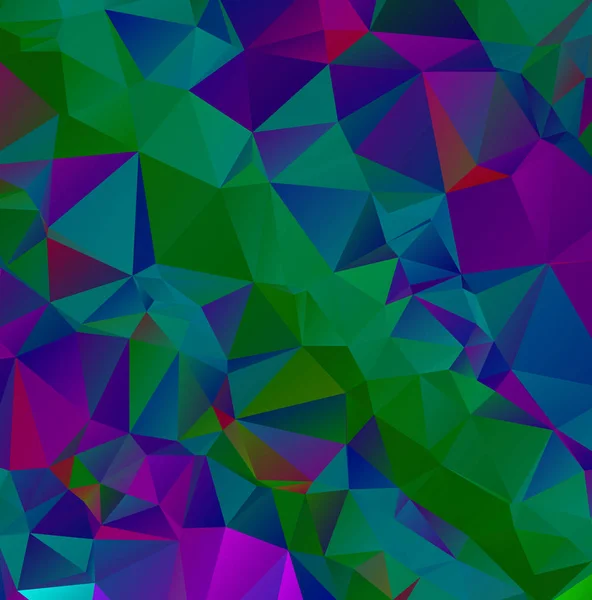 Abstract multicolor emerald green background. Vector polygonal d ...