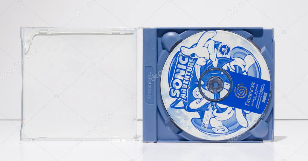 london, england, 05 / 09 / 2019 sonic the hedgehog sonic adventure Sega ...