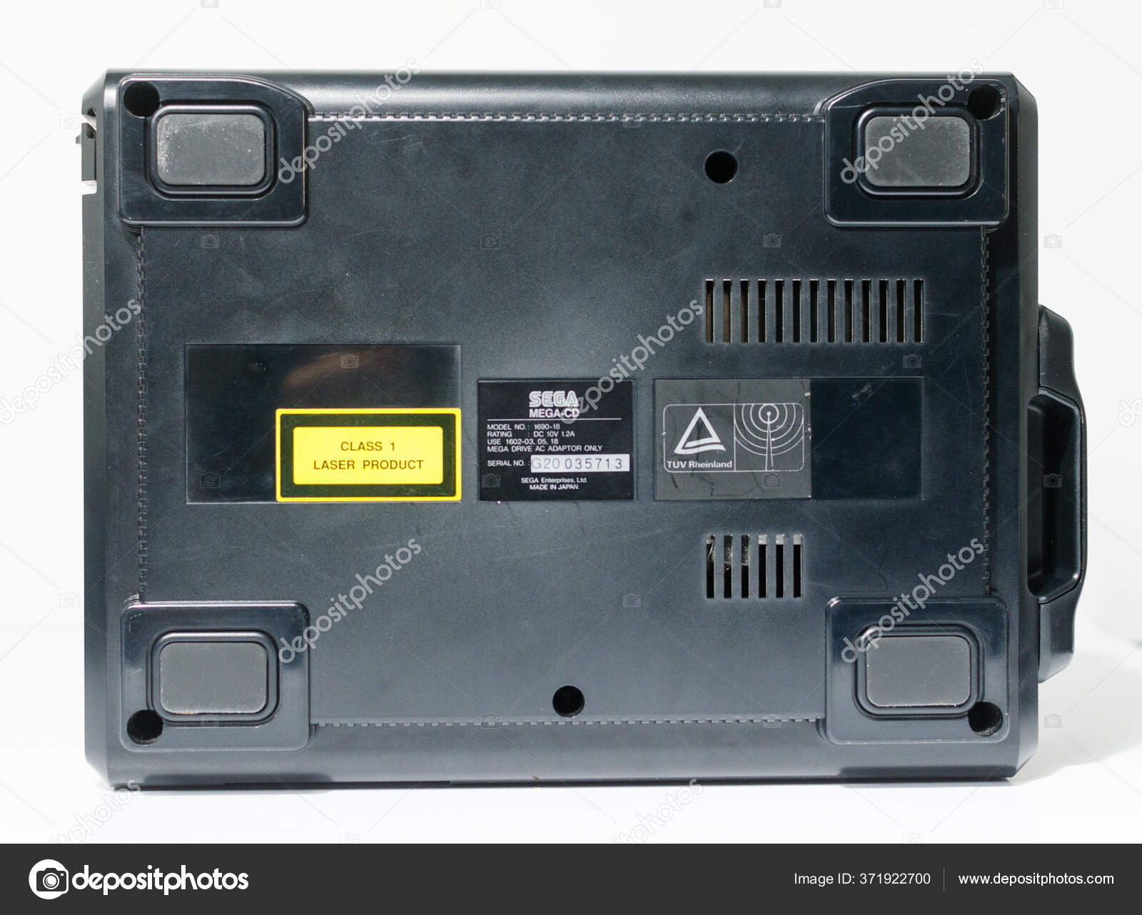 London England 2018 Sega Megadrive Bit Sega Mega Console Very — Stock ...