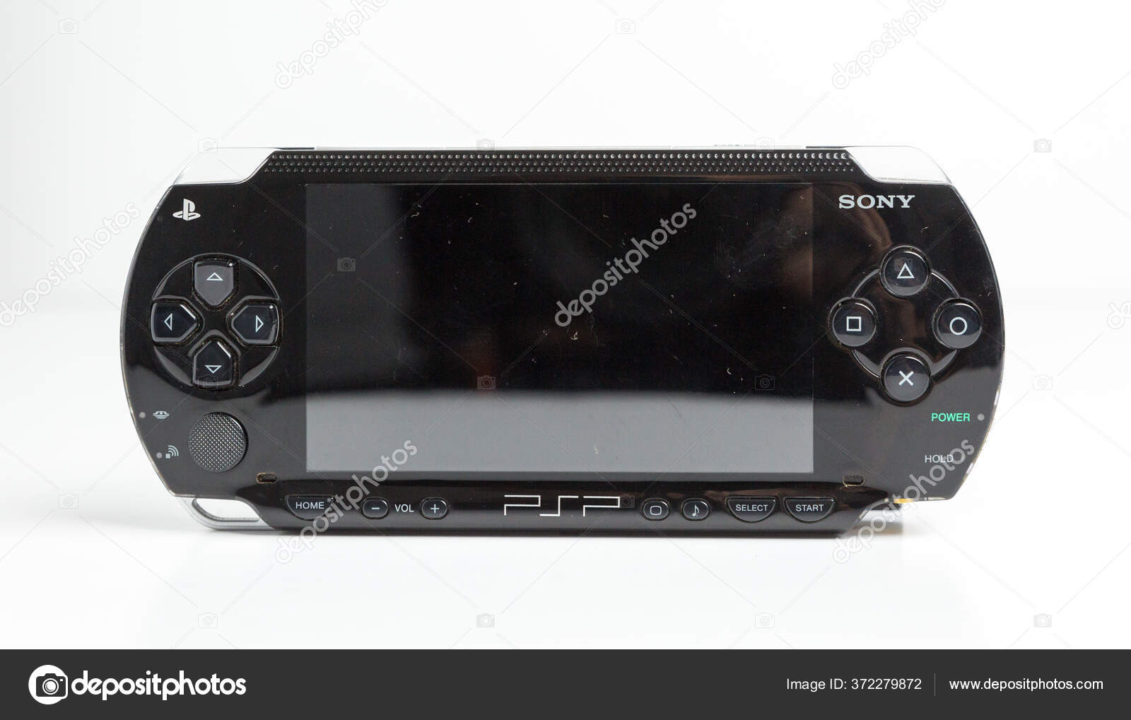 London England 2019 Black Sony Playstation Psp Portable Games Console ...