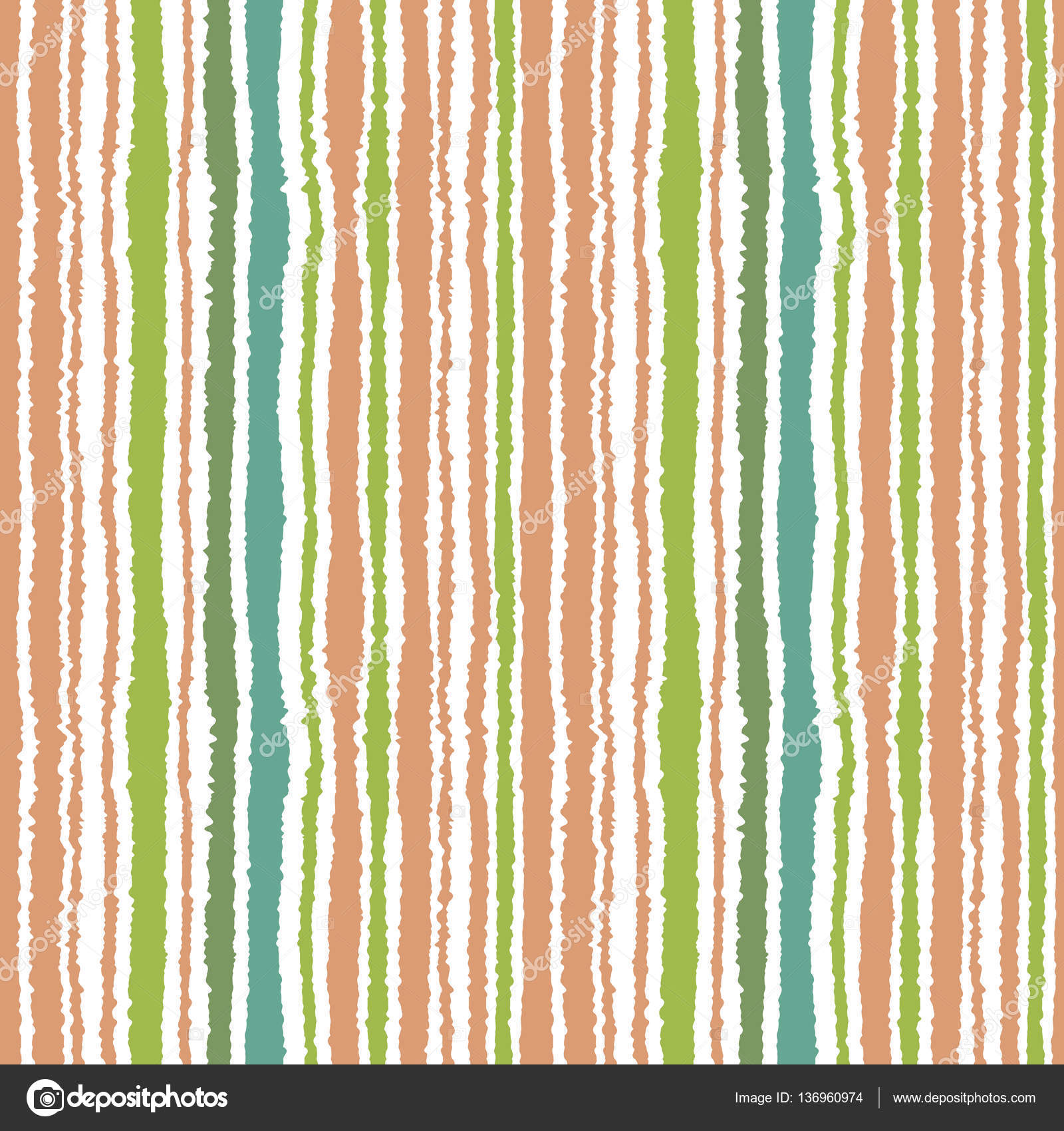 Seamless strip pattern. Vertical lines. Torn paper effect texture ...