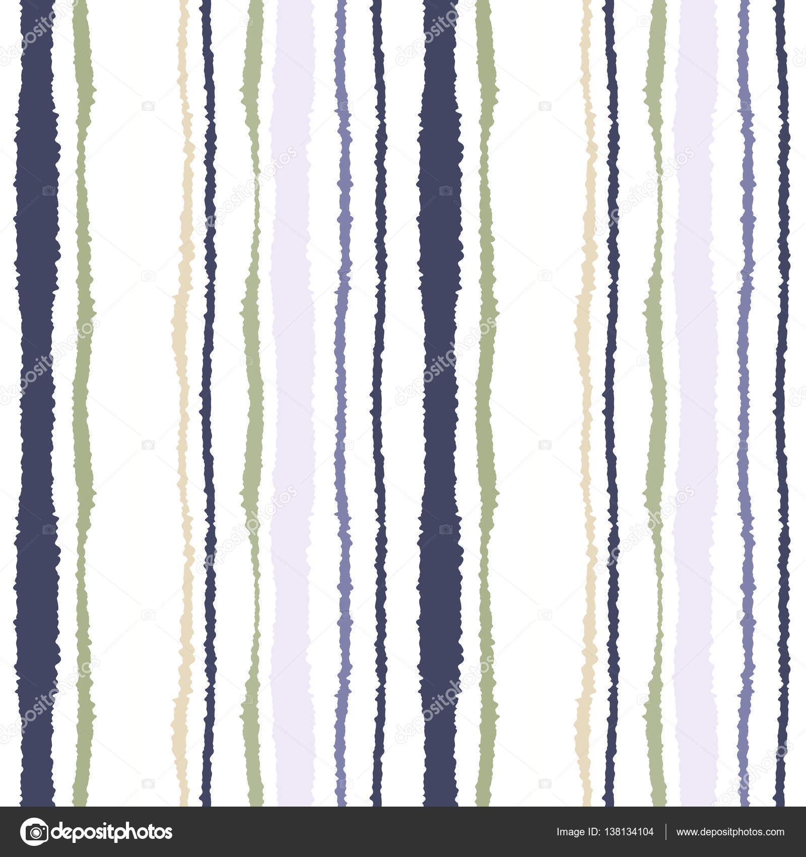 Seamless strip pattern. Vertical lines with torn paper effect. Shred ...