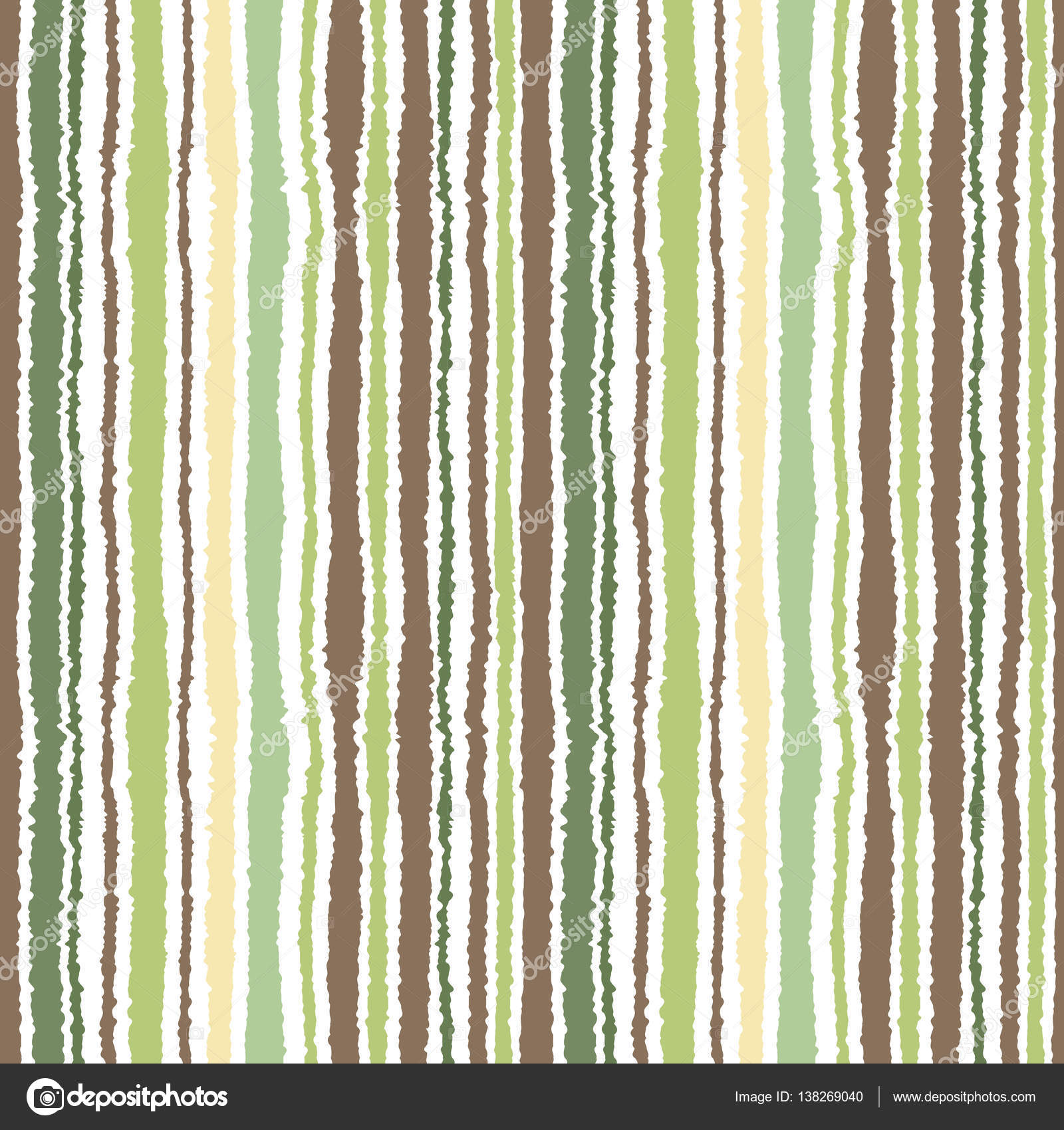 Patrón de tira sin costuras. Líneas verticales con efecto de papel roto ...