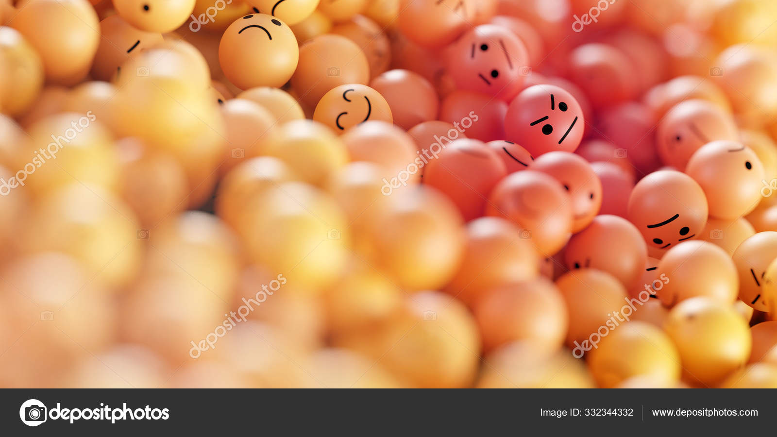 Infinite Emoticons Rendering Background Social Media Communications ...