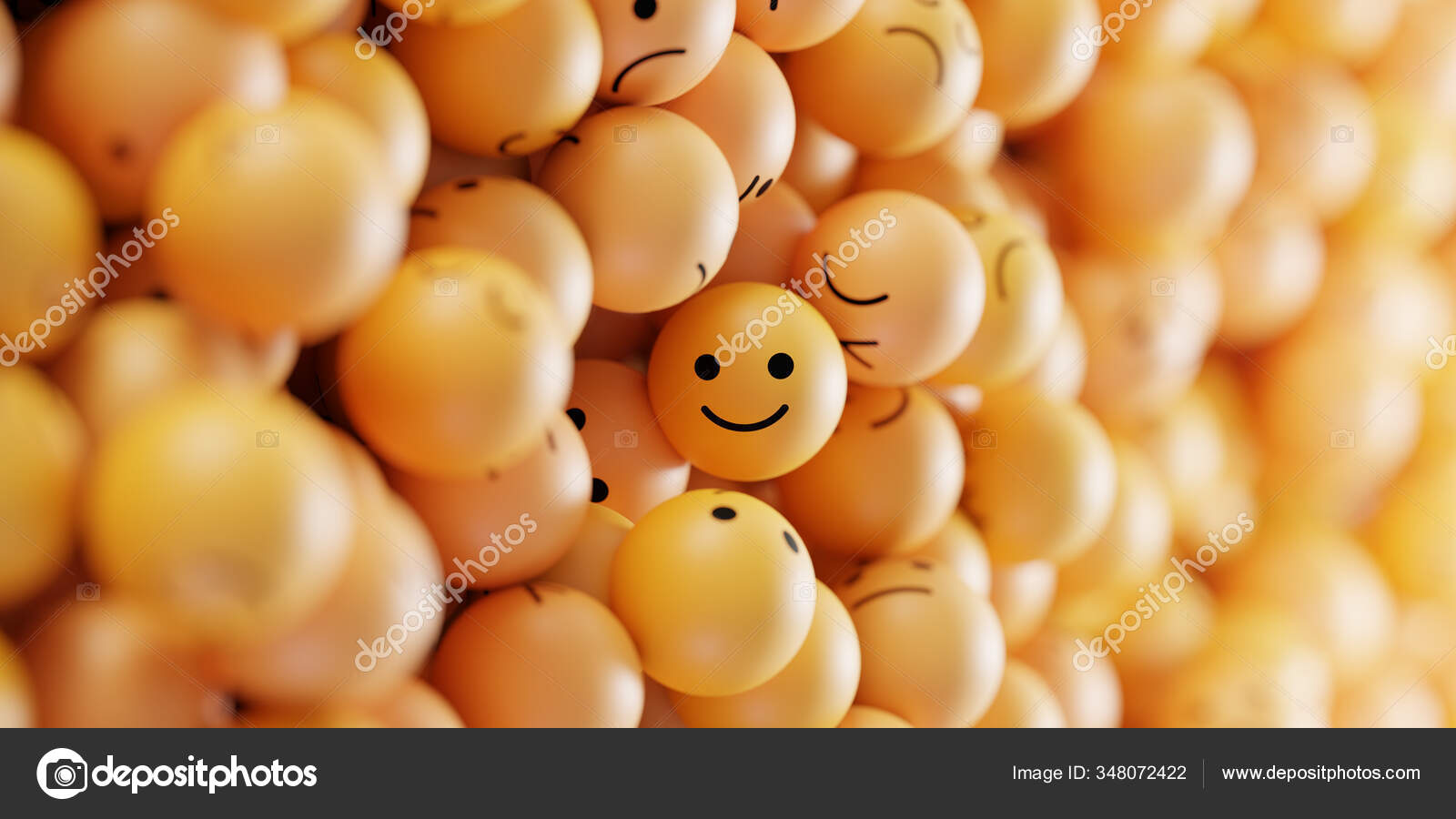 Infinite Emoticons Rendering Background Social Media Communications ...