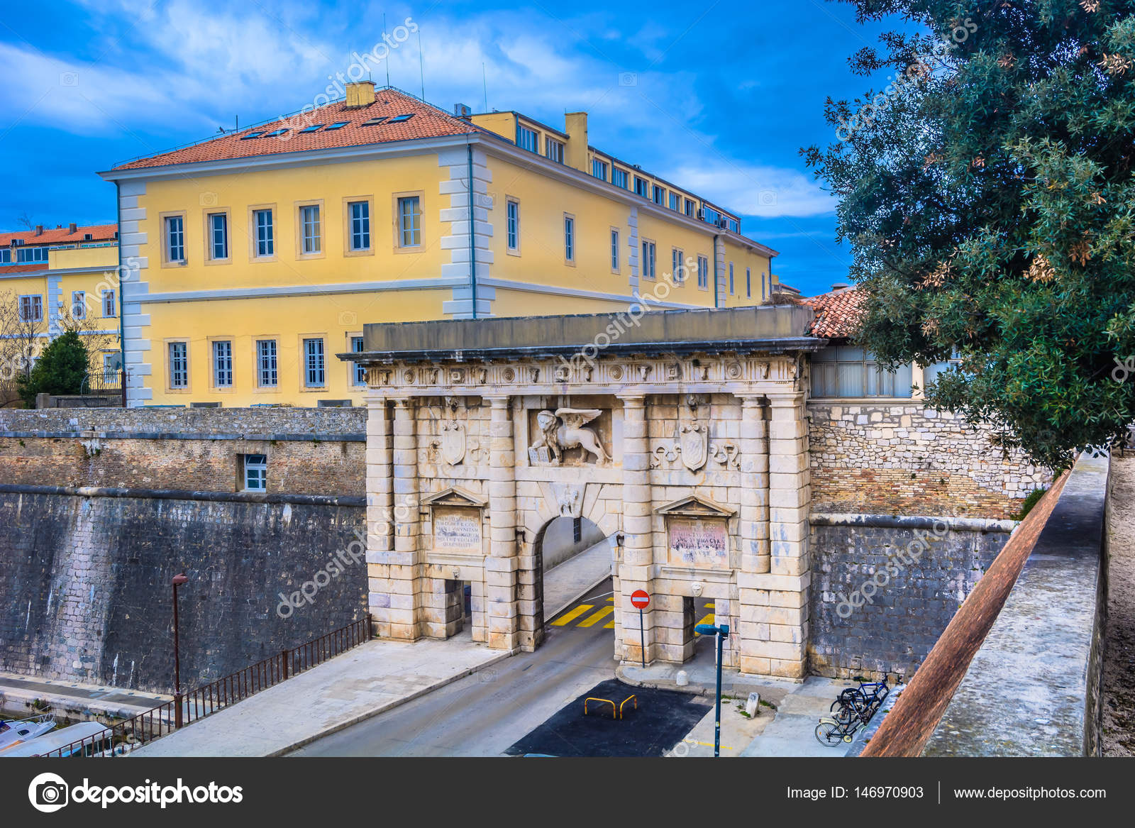 Land Gate Zadar city. Stock Photo by ©dreamer4787 146970903