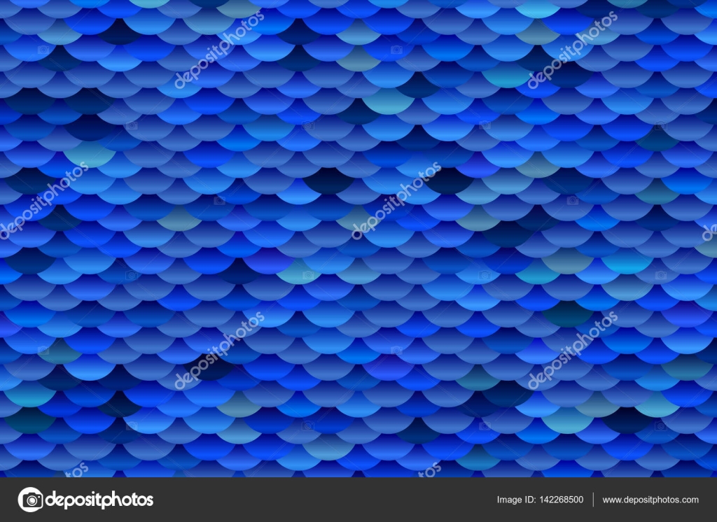 Blue fish scales Stock Vector Image by ©tomozina1.yandex.ru #142268500
