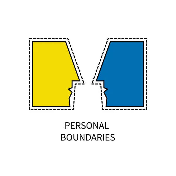 Personal boundaries Vector Art Stock Images | Depositphotos