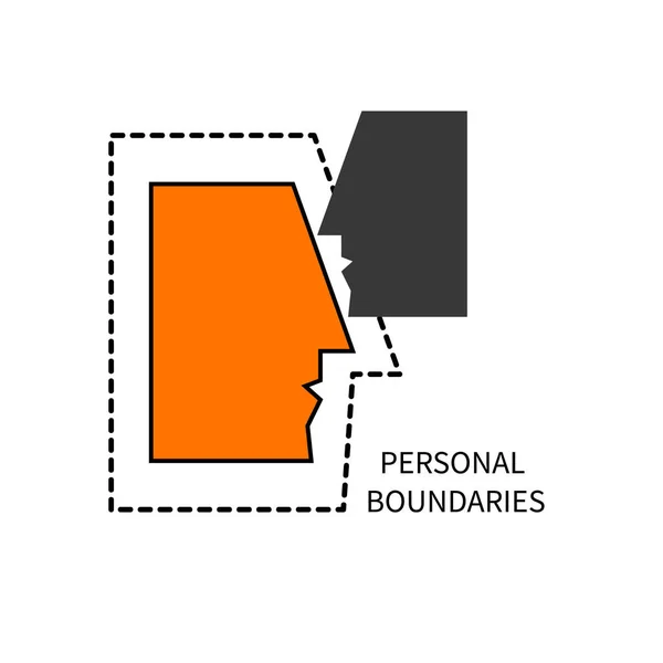 Personal boundaries Vector Art Stock Images | Depositphotos