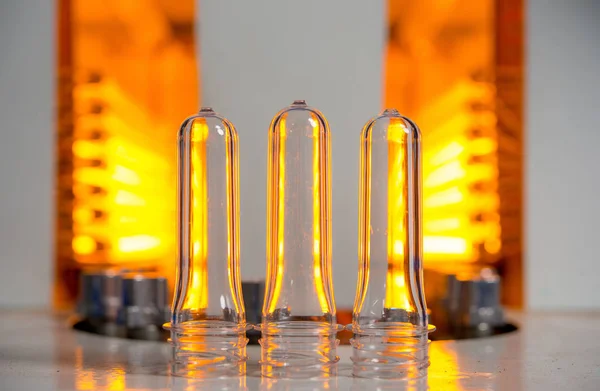 Plastic bottle making process - Stock Image - Everypixel