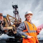 Coal mining worker Stock Photo by ©agnormark.gmail.com 154365548