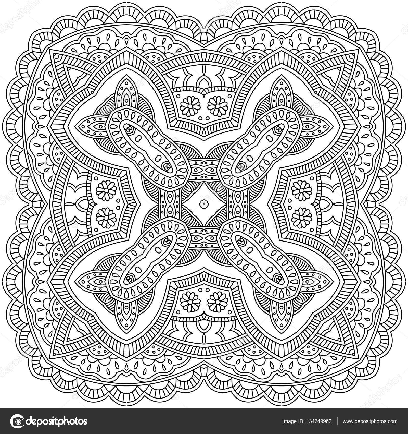 Circle mandala pattern Stock Vector Image by ©korolev.dm.va.gmail.com ...
