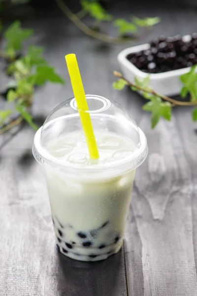 Lemon Boba Bubble Tea Fruits Crushed Ice Stock Photo by ©makidotvn ...