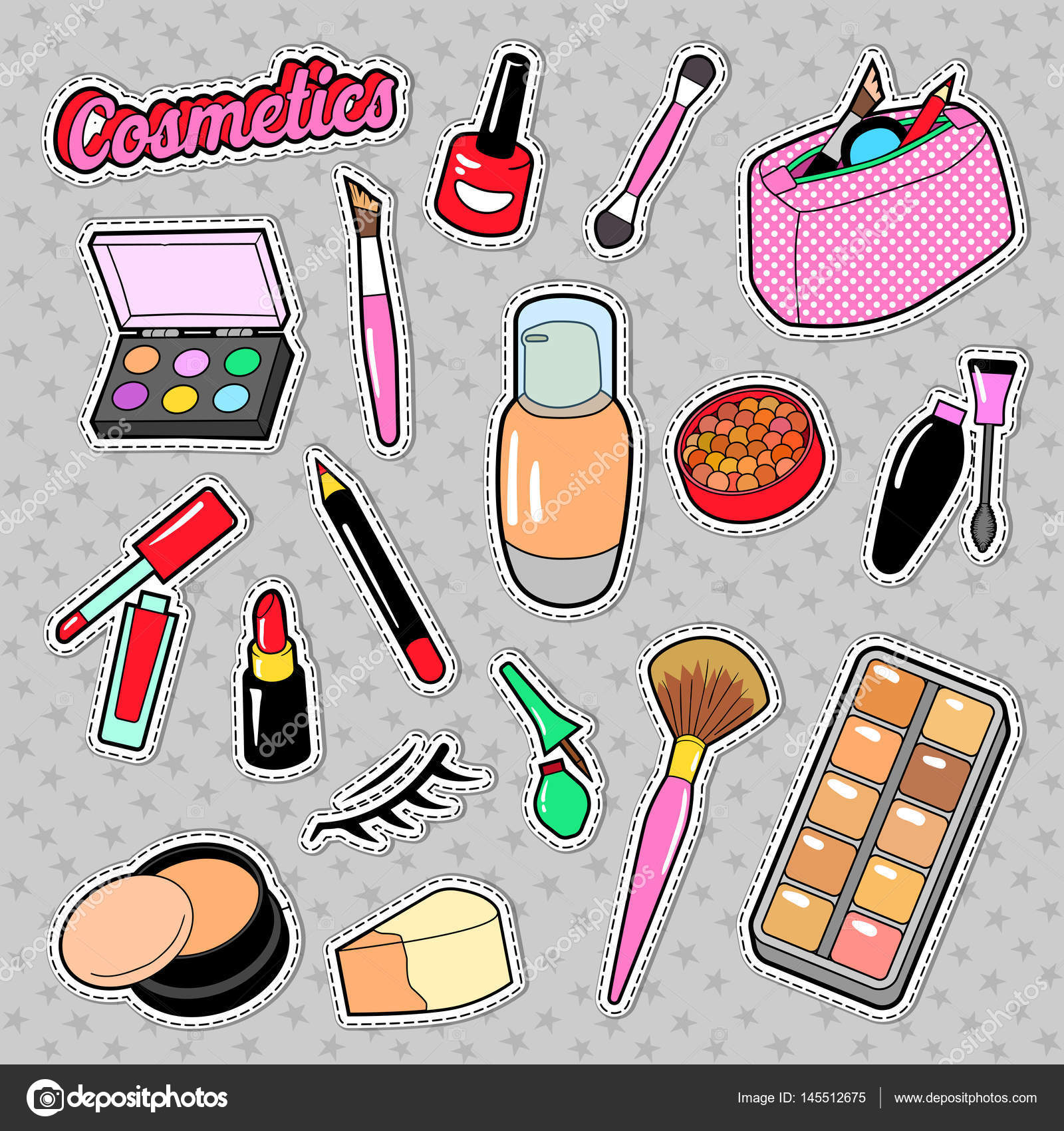 Cartoon Makeup Kit