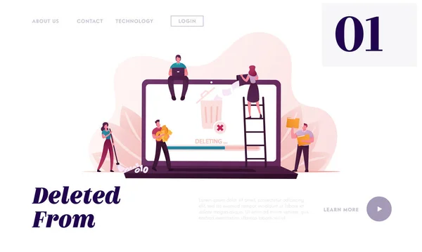 Laptop delete Vector Images | Depositphotos