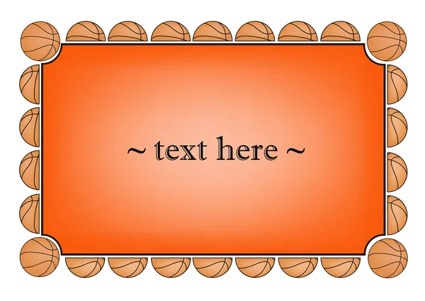 Basketball border Vector Art Stock Images | Depositphotos