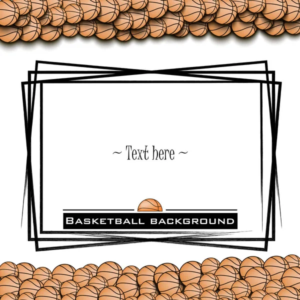 Basketball border Vector Art Stock Images | Depositphotos