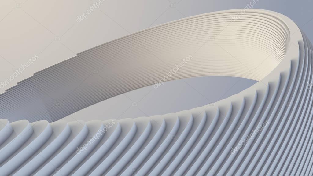 Raya blanca patrón fondo futurista. ilustración de renderizado 3d 2024