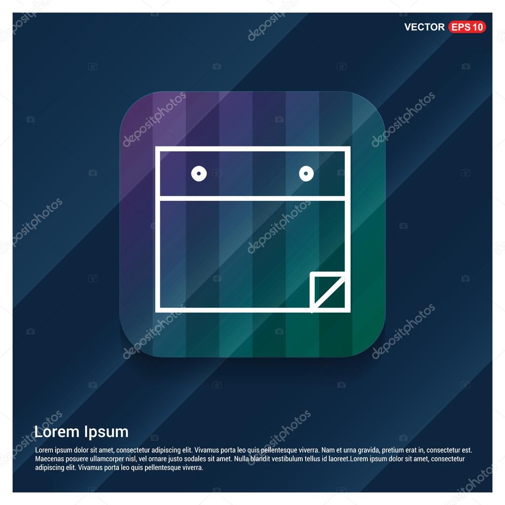 App window interface icon Stock Vector Image by ©ibrandify #126361536