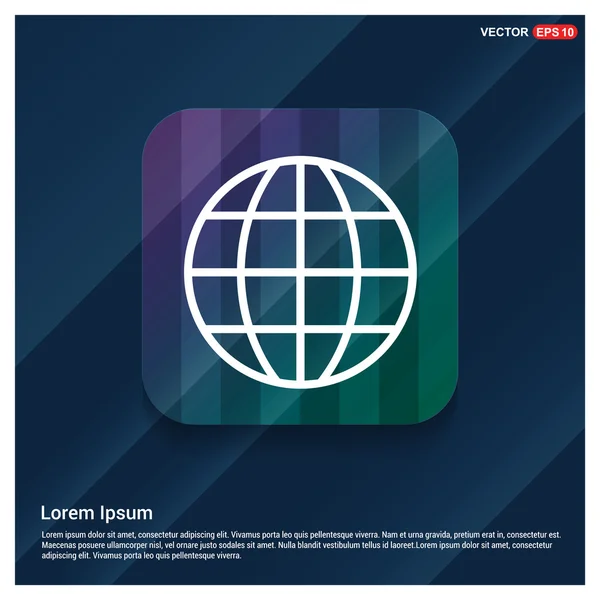 Web World Globe Icon — Stock Vector © ibrandify #126387964 Web World Globe Icon — Stock Vector © ibrandify #126387964