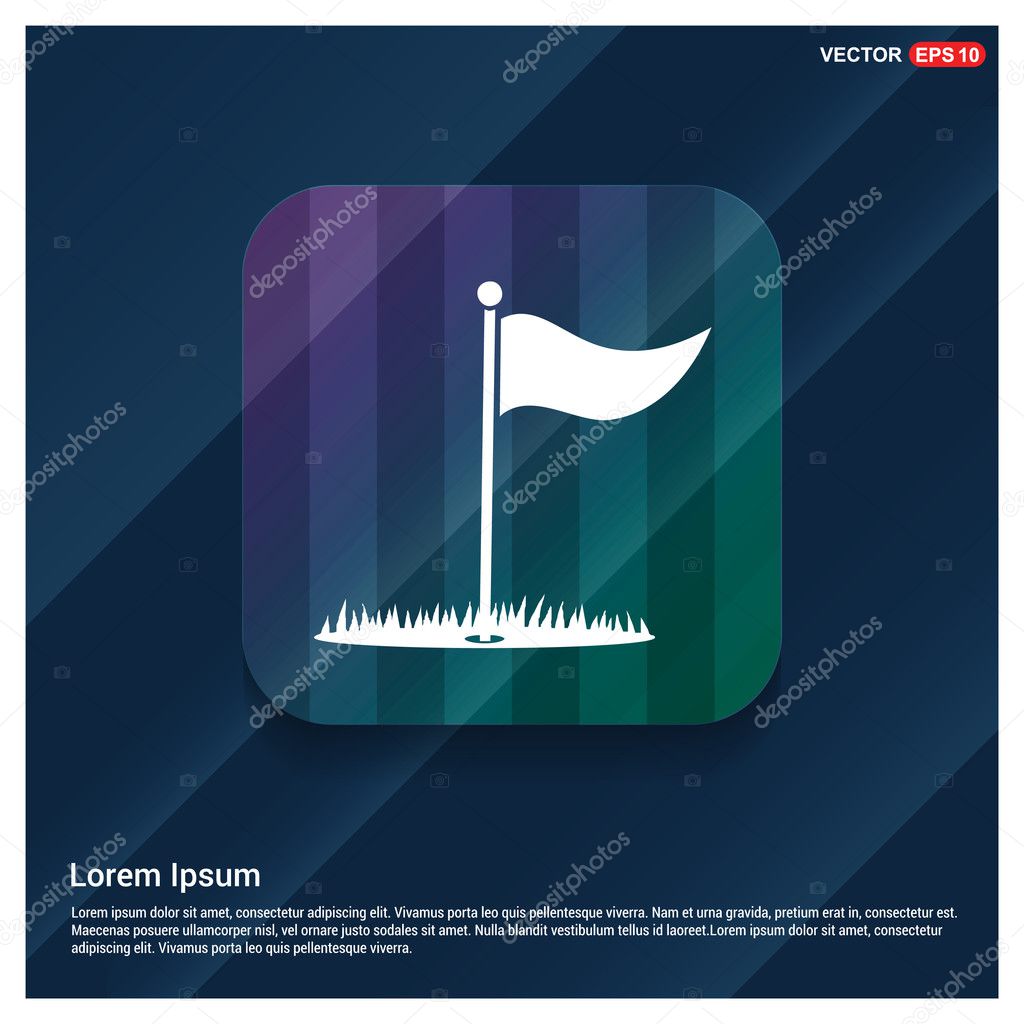 Web flag icon Stock Vector Image by ©ibrandify #126385844