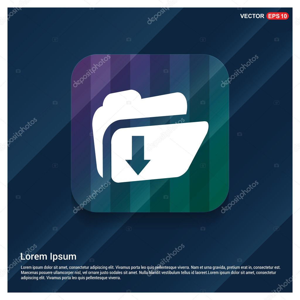 Data folder icon Stock Vector by ©ibrandify 128783316