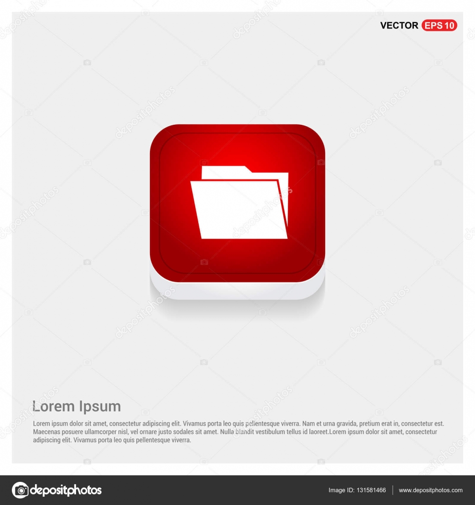 Open Folder Icon Stock Vector by ©ibrandify 131581466