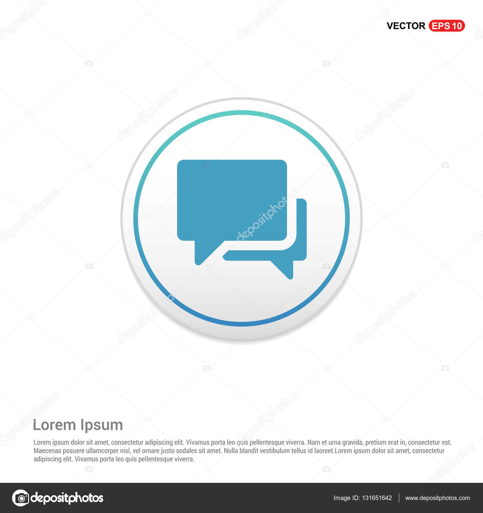 Dialogs sign in blue button Stock Vector by ©ibrandify #131651642