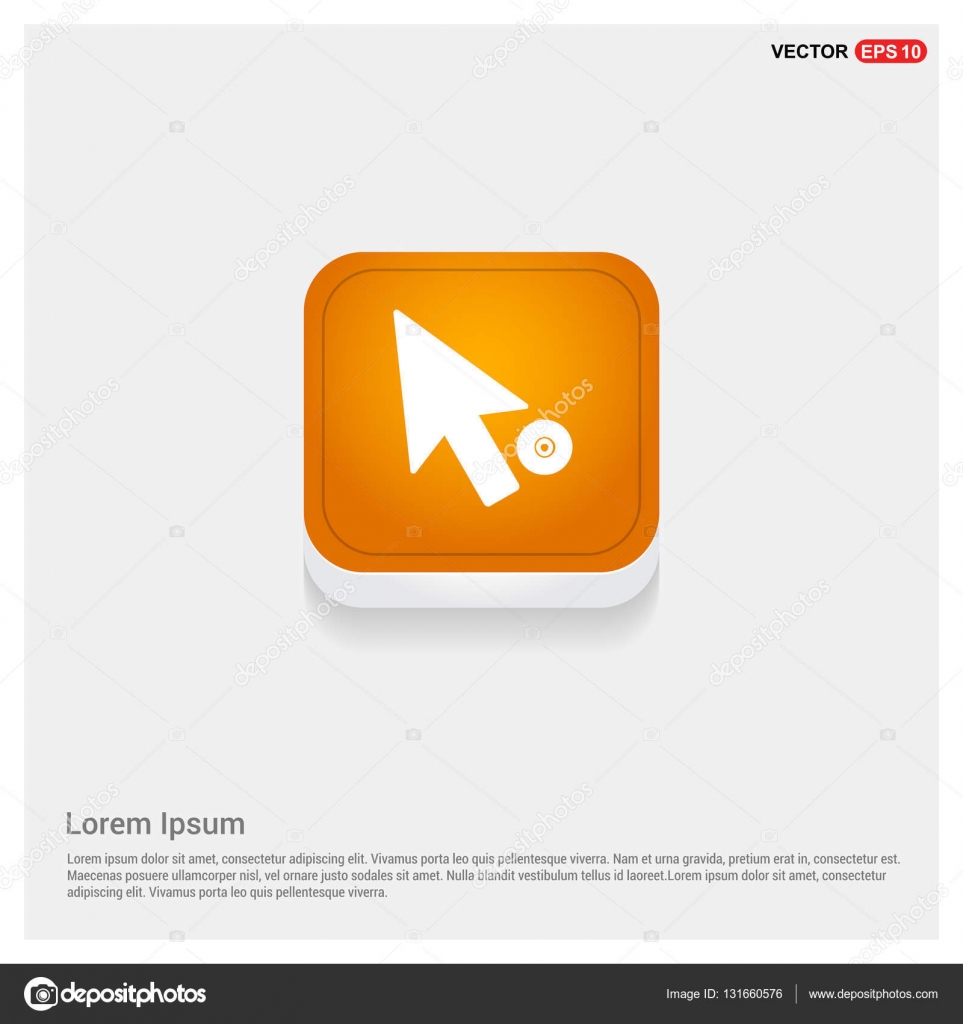 Cursor do mouse com ícone de carregamento de disco Vetor de ©ibrandify ...