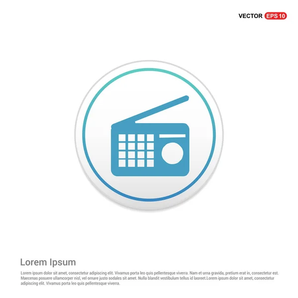 Radio receiver icon Stock Vector Image by ©ibrandify #126368798