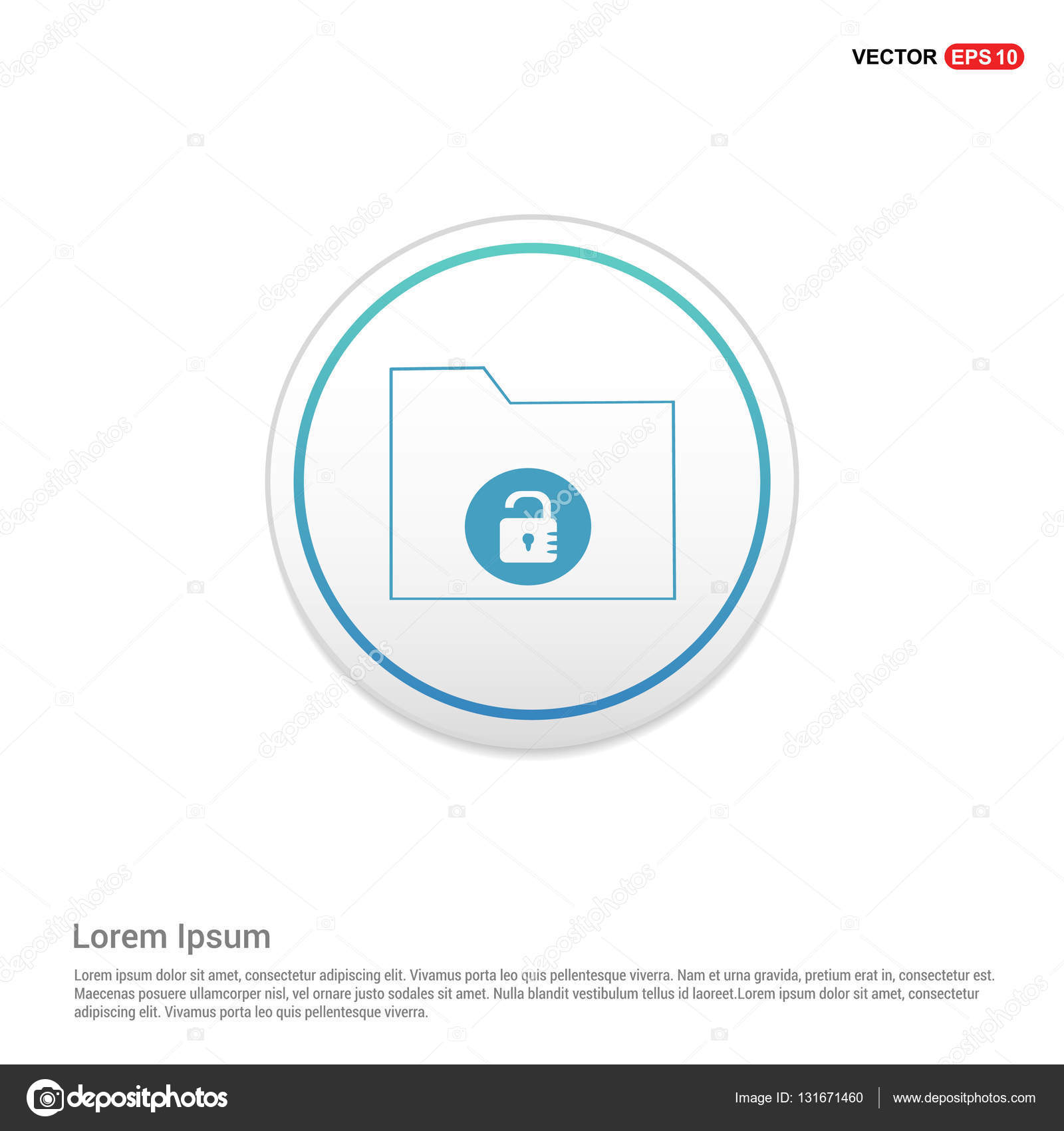 Data folder icon Stock Vector by ©ibrandify 131671460