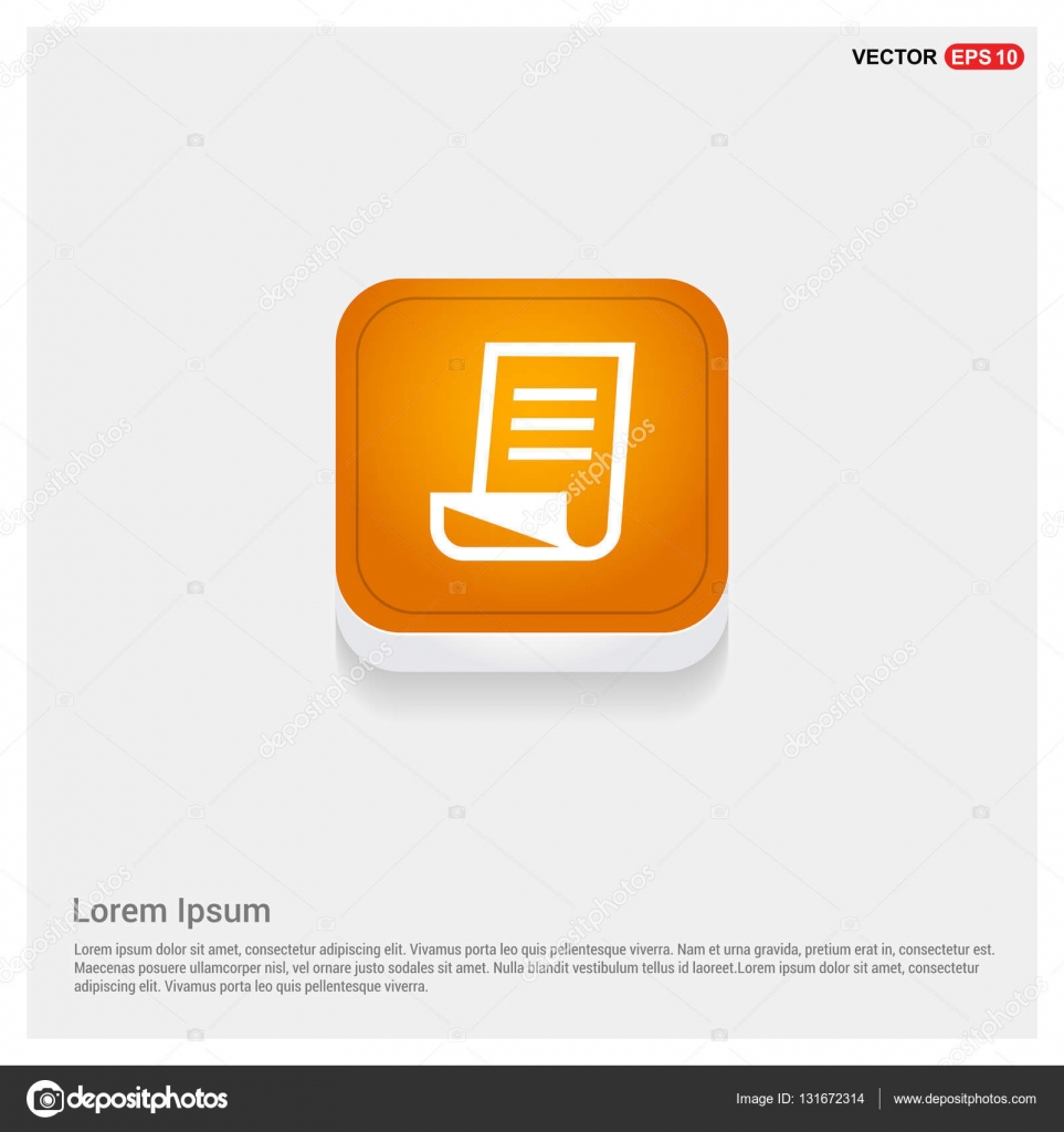 Paper Document Icon Stock Vector Image by ©ibrandify #131672314