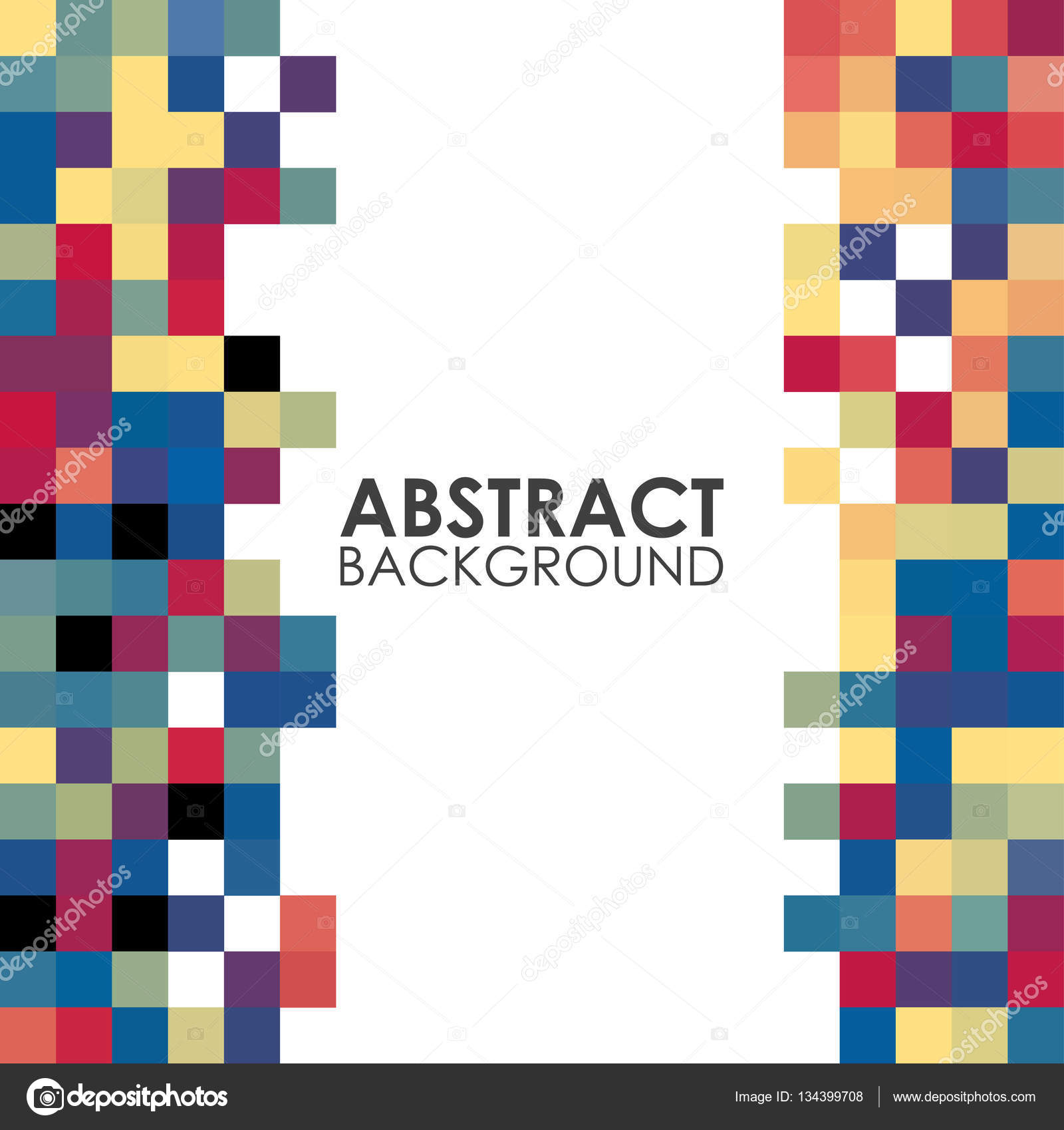 Geometric pixel pattern Stock Vector Image by ©ibrandify #134399708