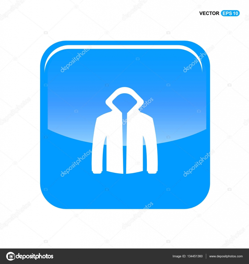 Chaqueta con icono de capucha Vector de stock #134451360 de ©ibrandify