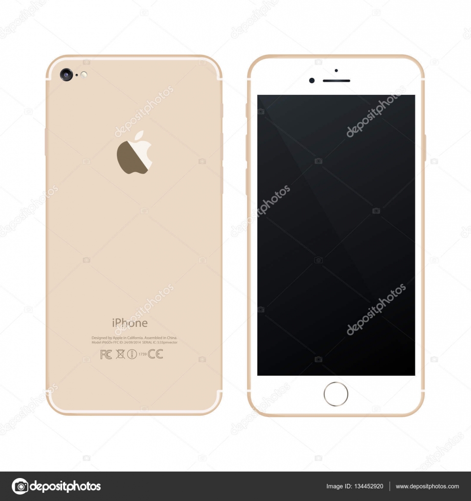 Iphone 5s Back Vector