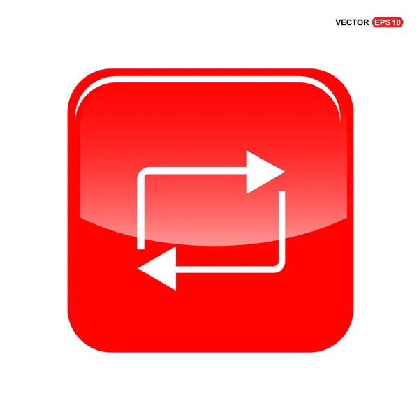 Red button icon Stock Vector Image by ©ibrandify #134500500