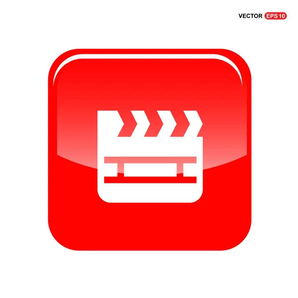 Red button icon Stock Vector by ©ibrandify 134449898