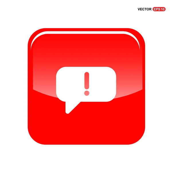 Red button icon Stock Vector by ©ibrandify 134408146