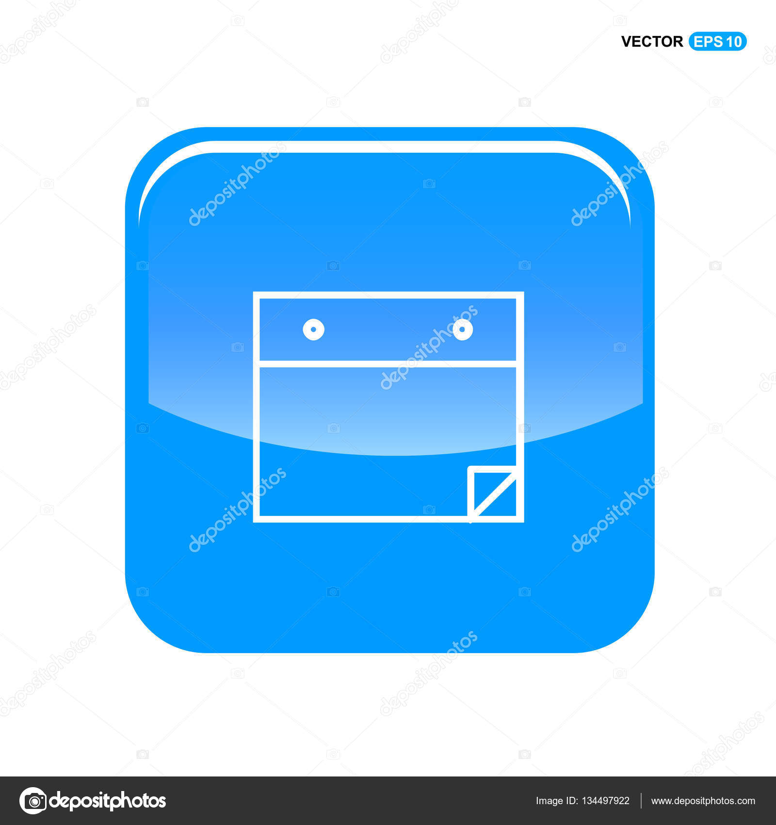 Application window interface icon Stock Vector Image by ©ibrandify ...